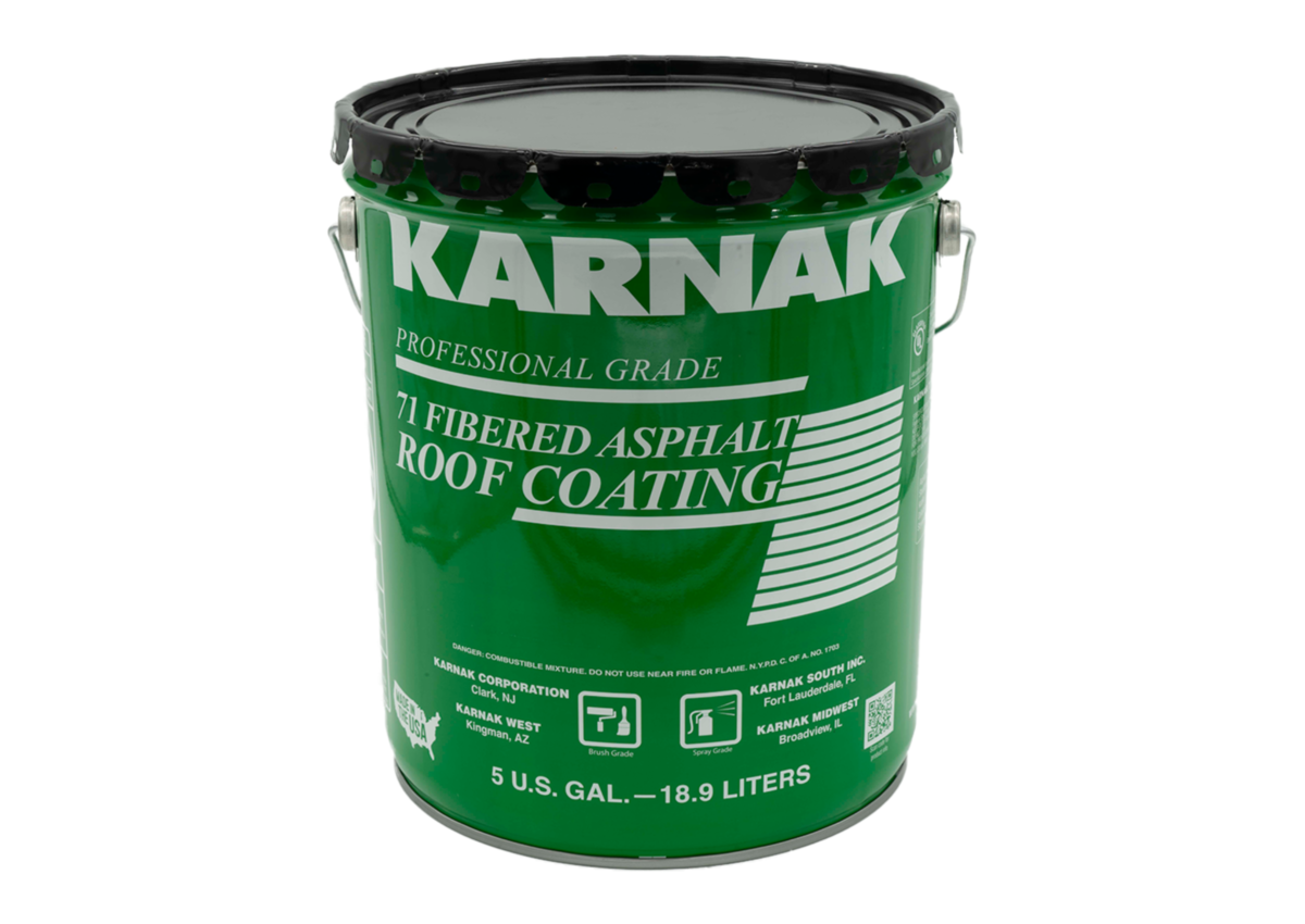 Karnak 71-AF FIBRATED ROOF COATING - All Seasons Equipment